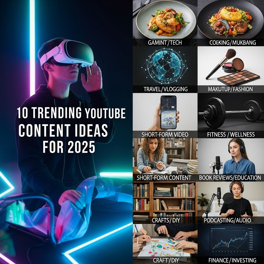 10 Trending YouTube Content Ideas for 2025 - Graphic Eagle