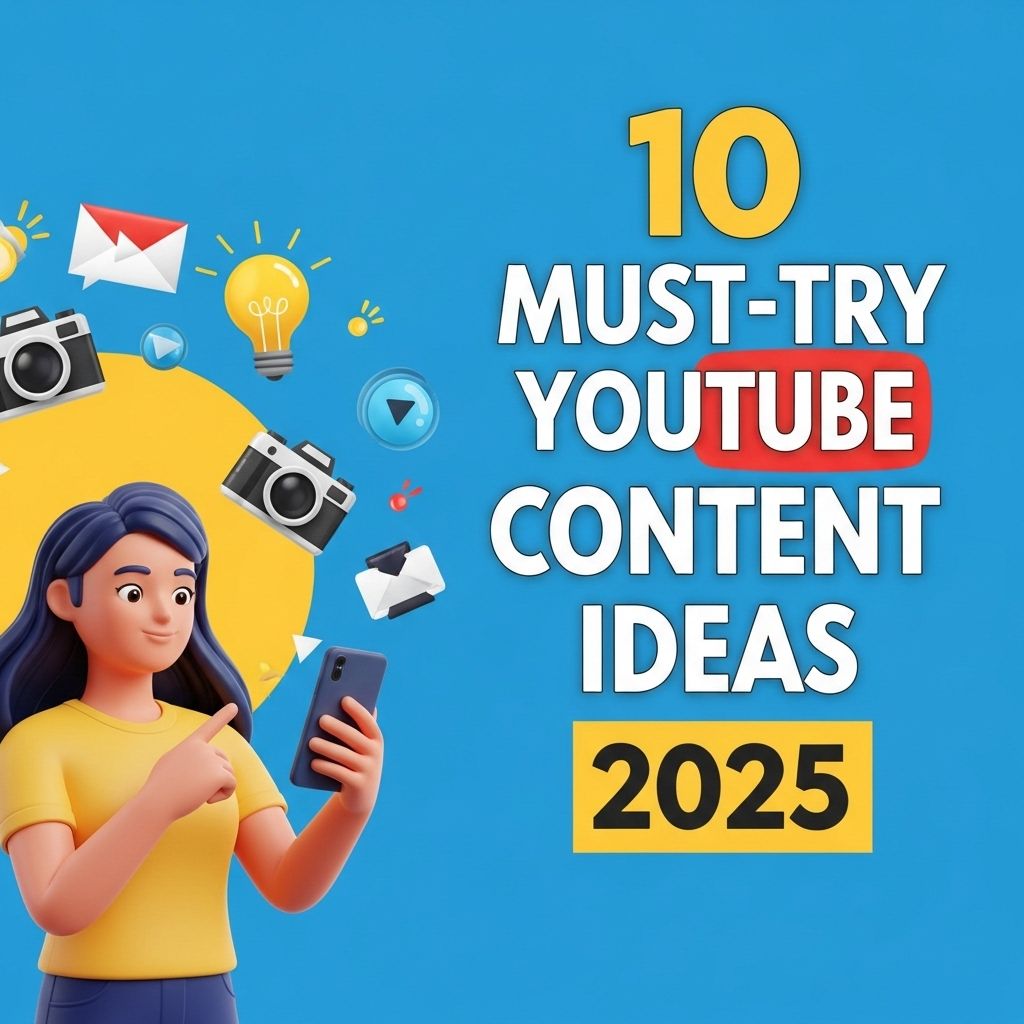 10 Must-Try YouTube Content Ideas for 2025 - Graphic Eagle