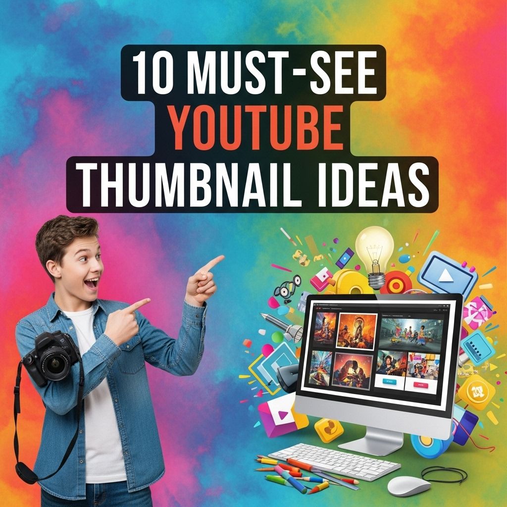 10 Eye-Catching YouTube Thumbnail Ideas You Must See - Graphic Eagle