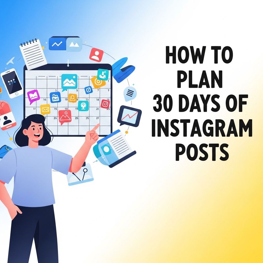 Mastering Your Instagram: 30-Day Content Plan - Graphic Eagle