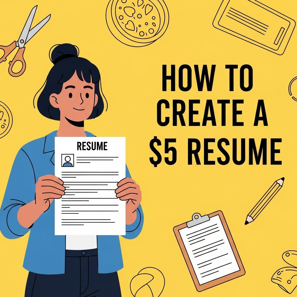 Crafting a Professional $5 Resume - Graphic Eagle
