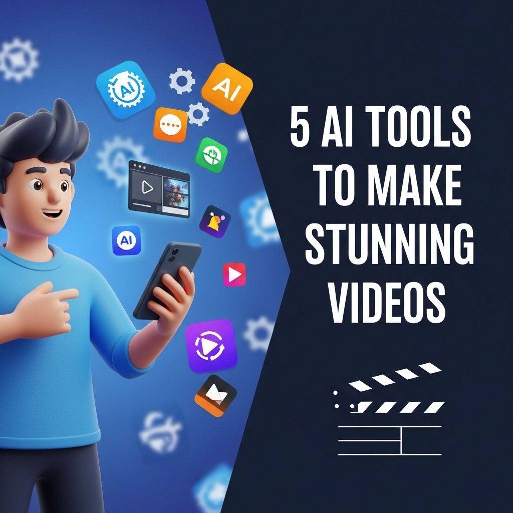 5 AI Tools to Create Stunning Videos - Graphic Eagle