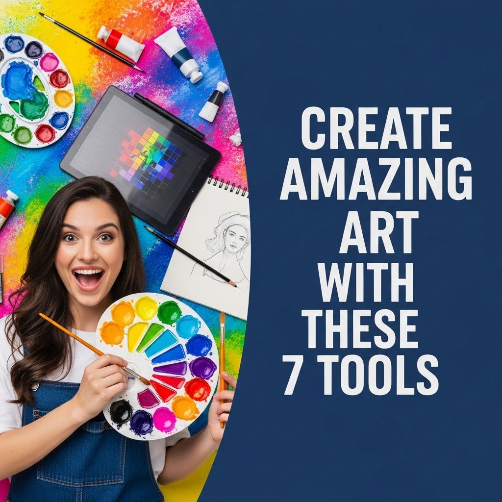 Create Amazing Art With These 7 Tools - Graphic Eagle