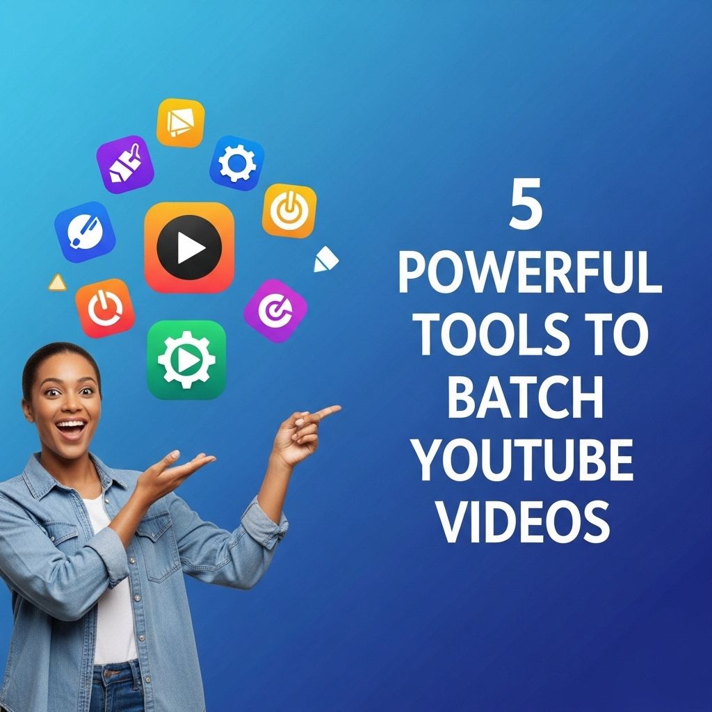 5 Powerful Tools to Batch Your YouTube Videos - Graphic Eagle