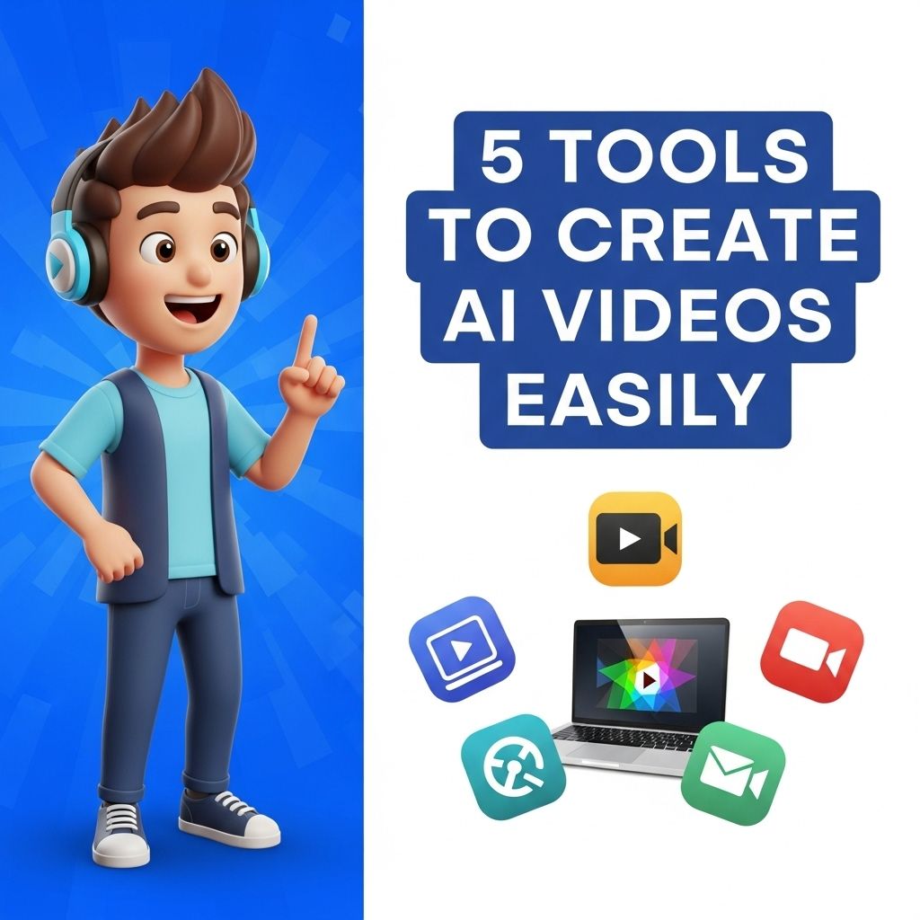 5 Best Tools for Effortless AI Video Creation - Graphic Eagle
