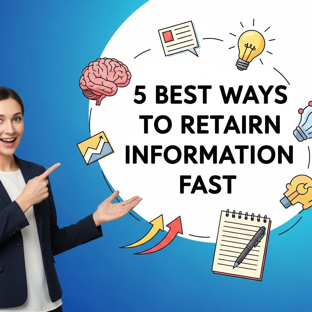 5 Best Ways to Retain Information Fast - Graphic Eagle