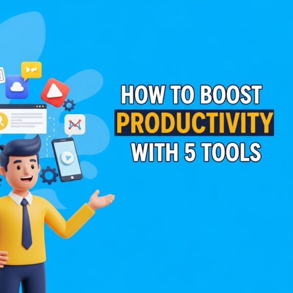 Boost Your Productivity with These 5 Essential Tools - Graphic Eagle
