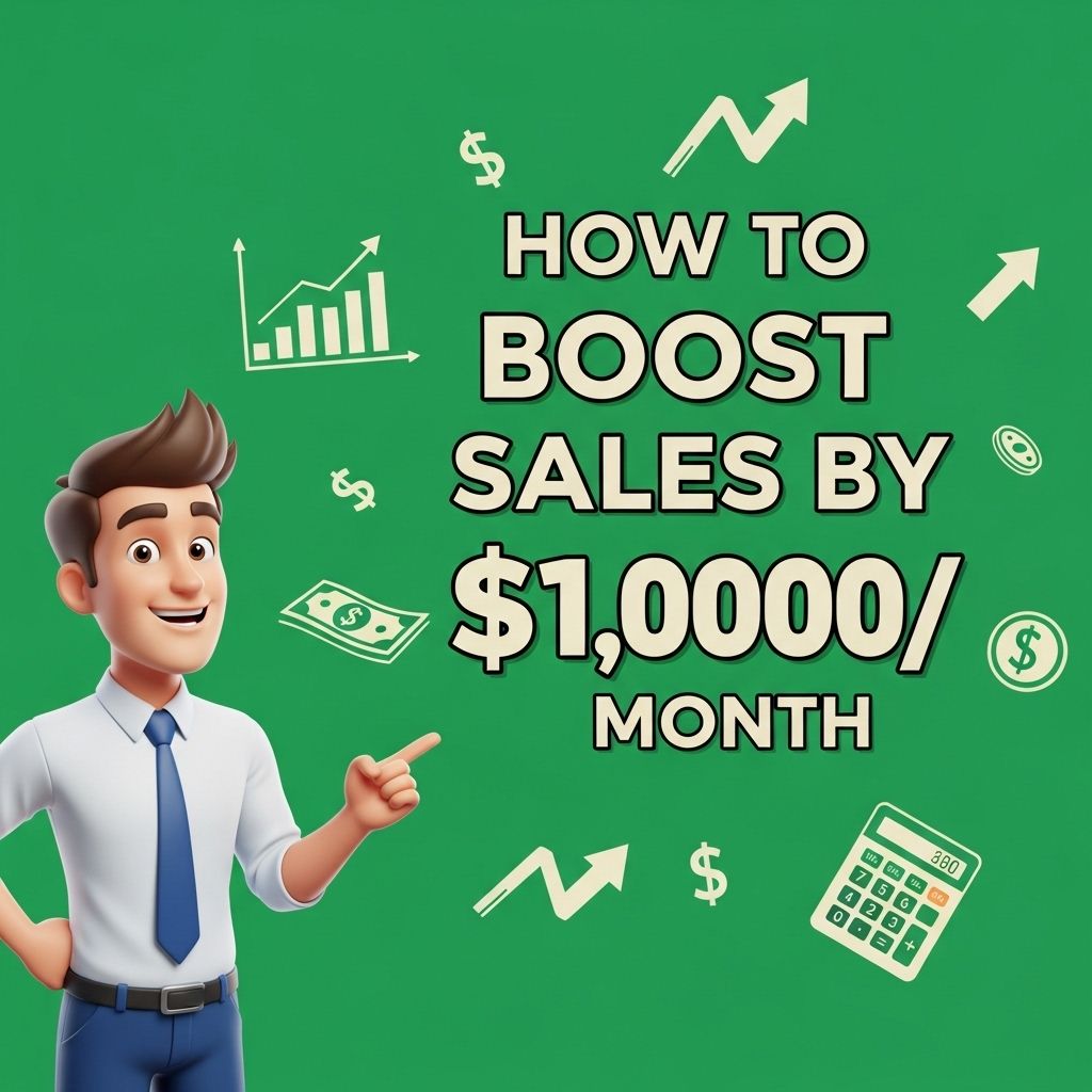 Boost Your Sales by $1,000 Every Month - Graphic Eagle