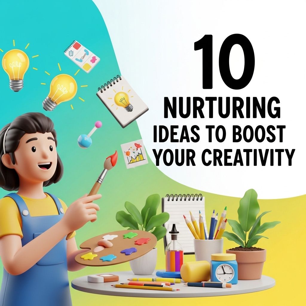 10 Nurturing Ideas to Boost Your Creativity - Graphic Eagle