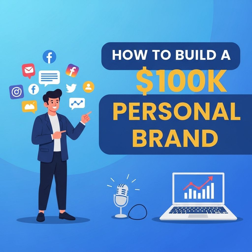 Build Your $100K Personal Brand Today - Graphic Eagle