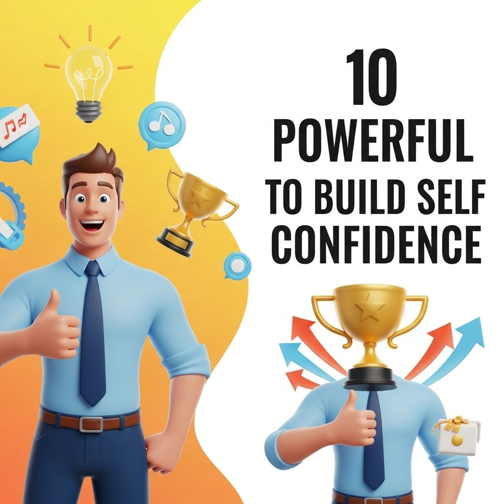 10 Powerful Tips to Build Self-Confidence - Graphic Eagle