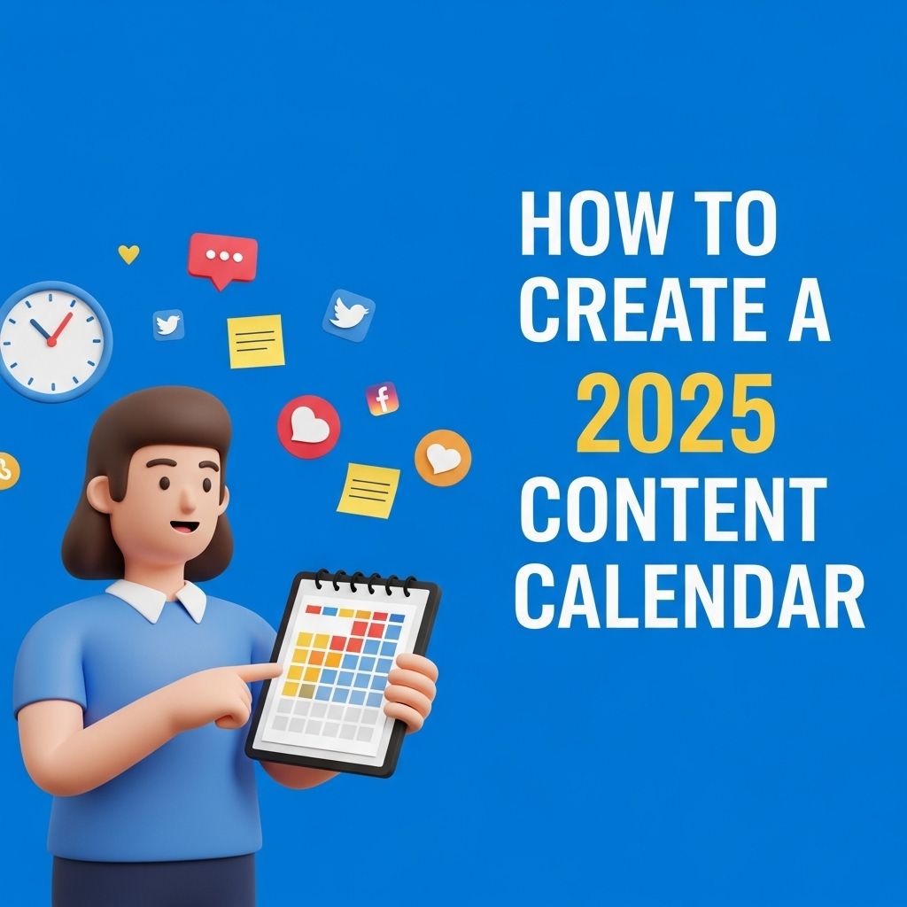 How to Create an Effective 2025 Content Calendar - Graphic Eagle