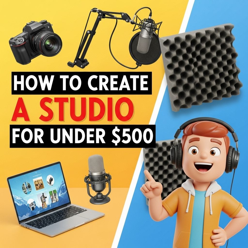 Create Your Own Studio for Under $500 - Graphic Eagle