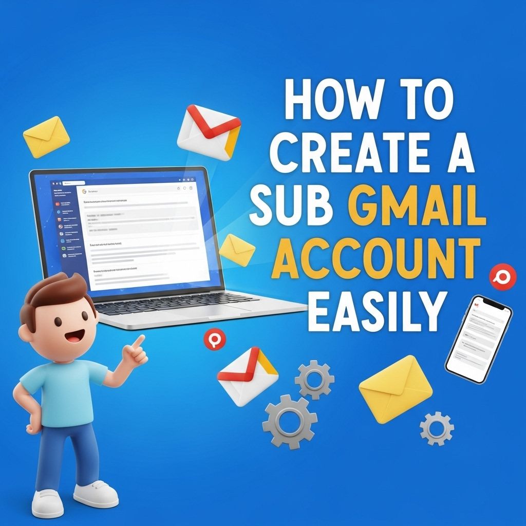 Easily Create a Sub Gmail Account in Minutes - Graphic Eagle