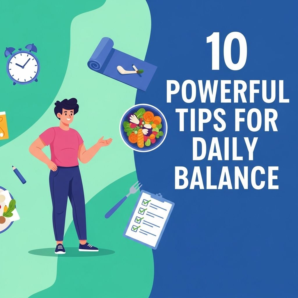 10 Powerful Tips for Daily Balance - Graphic Eagle