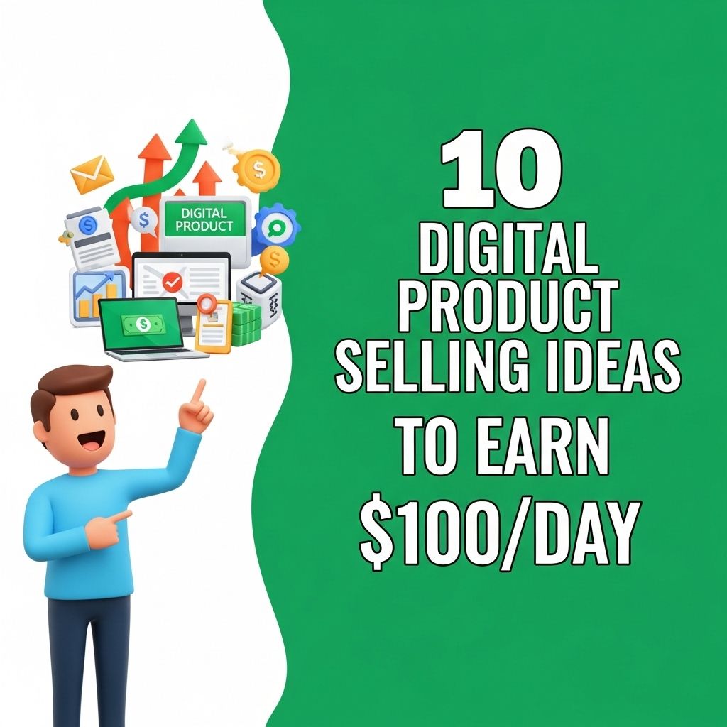 10 Digital Products to Earn $100 Daily - Graphic Eagle
