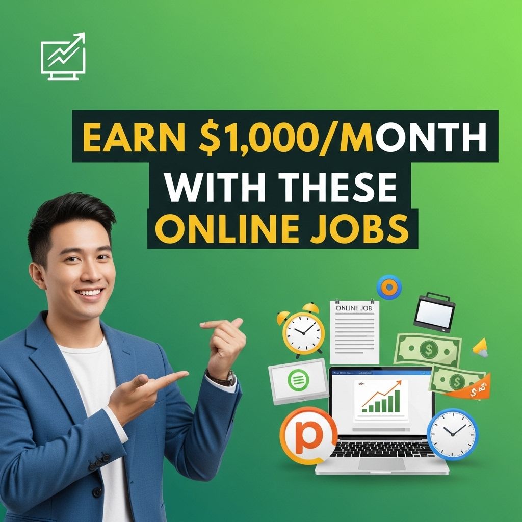 Earn $1,000 a Month with These Online Jobs - Graphic Eagle
