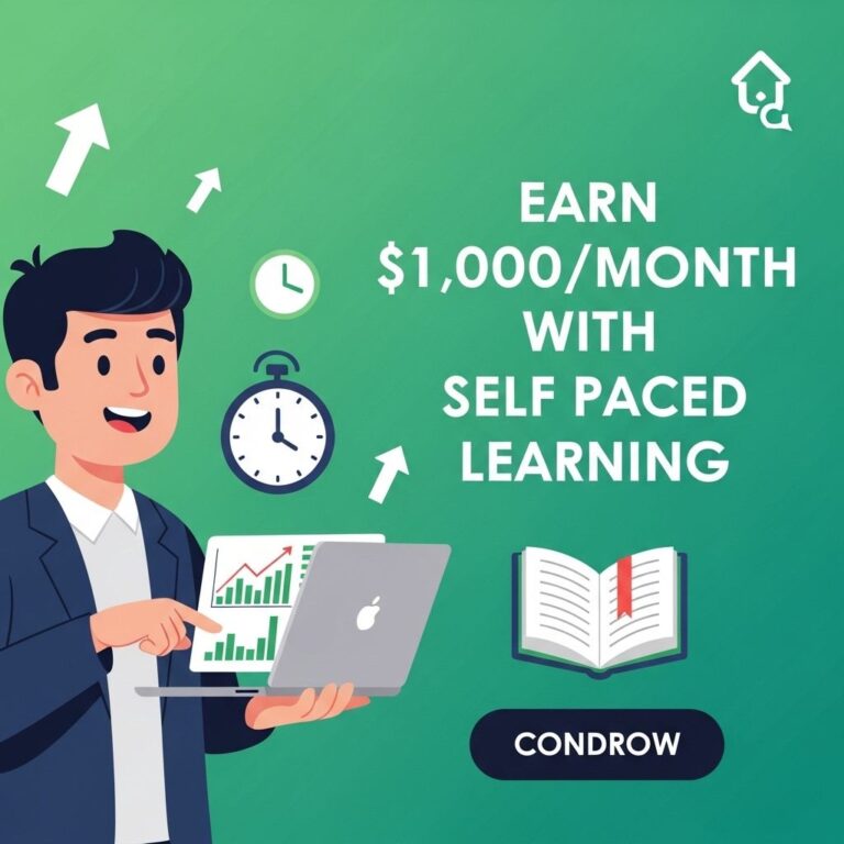 Earn $1,000/Month with Self-Paced Learning - Graphic Eagle