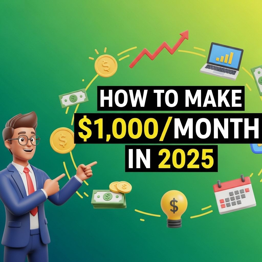 Earn $1,000 Monthly in 2025: Proven Strategies - Graphic Eagle