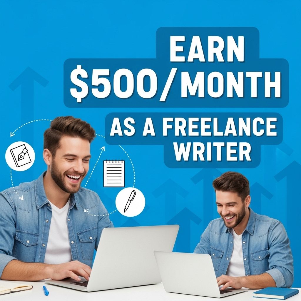 How to Earn $500 a Month as a Freelance Writer - Graphic Eagle