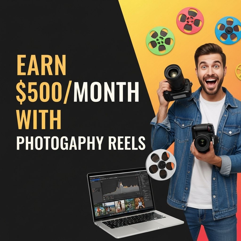 Earn $500/Month with Photography Reels - Graphic Eagle