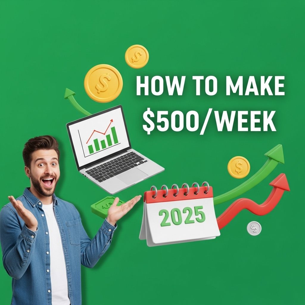Earn $500 a Week in 2025: Top Strategies - Graphic Eagle