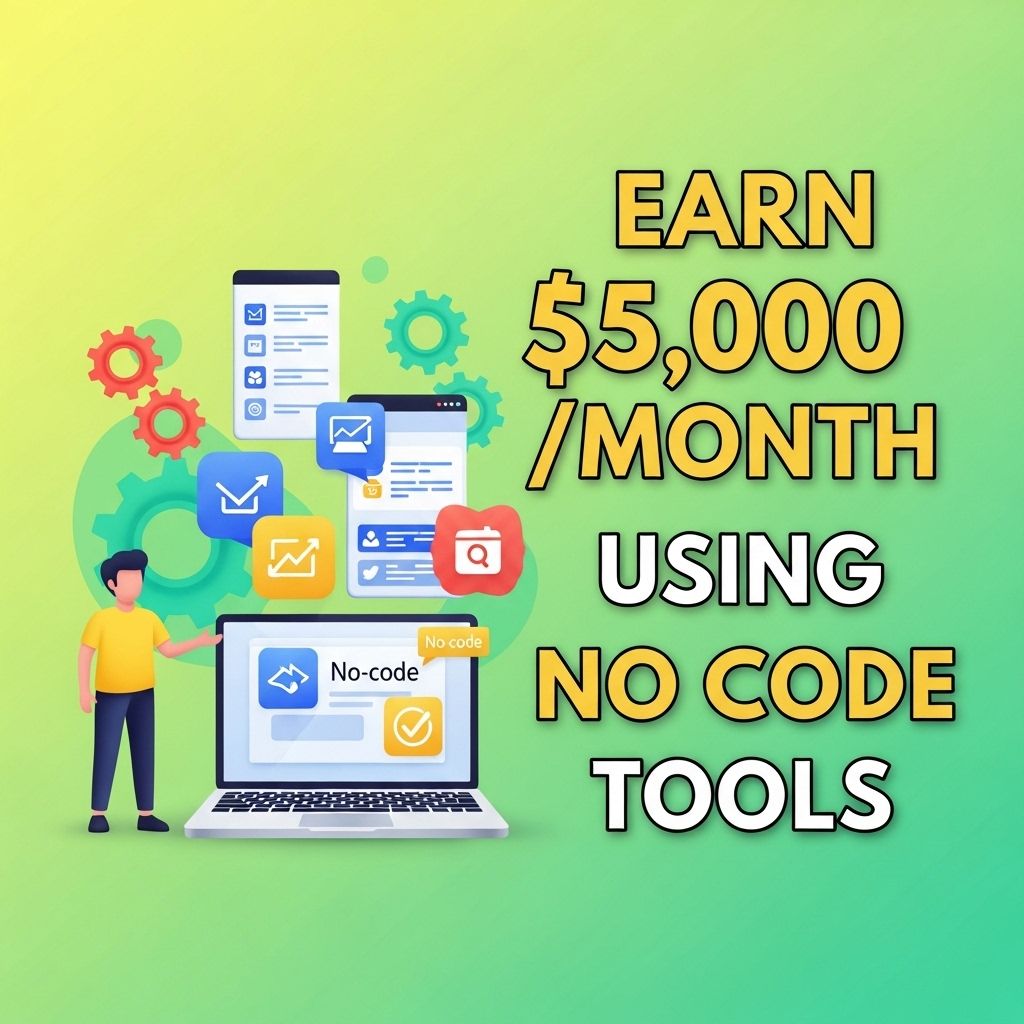 Earn $5,000/Month with No Code Tools - Graphic Eagle