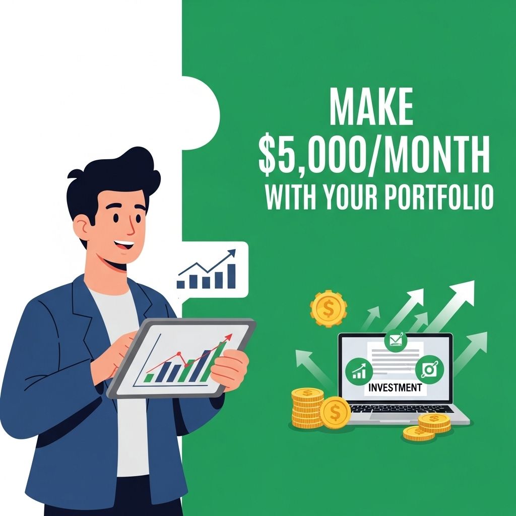 How to Earn $5,000/Month with Your Investment Portfolio - Graphic Eagle