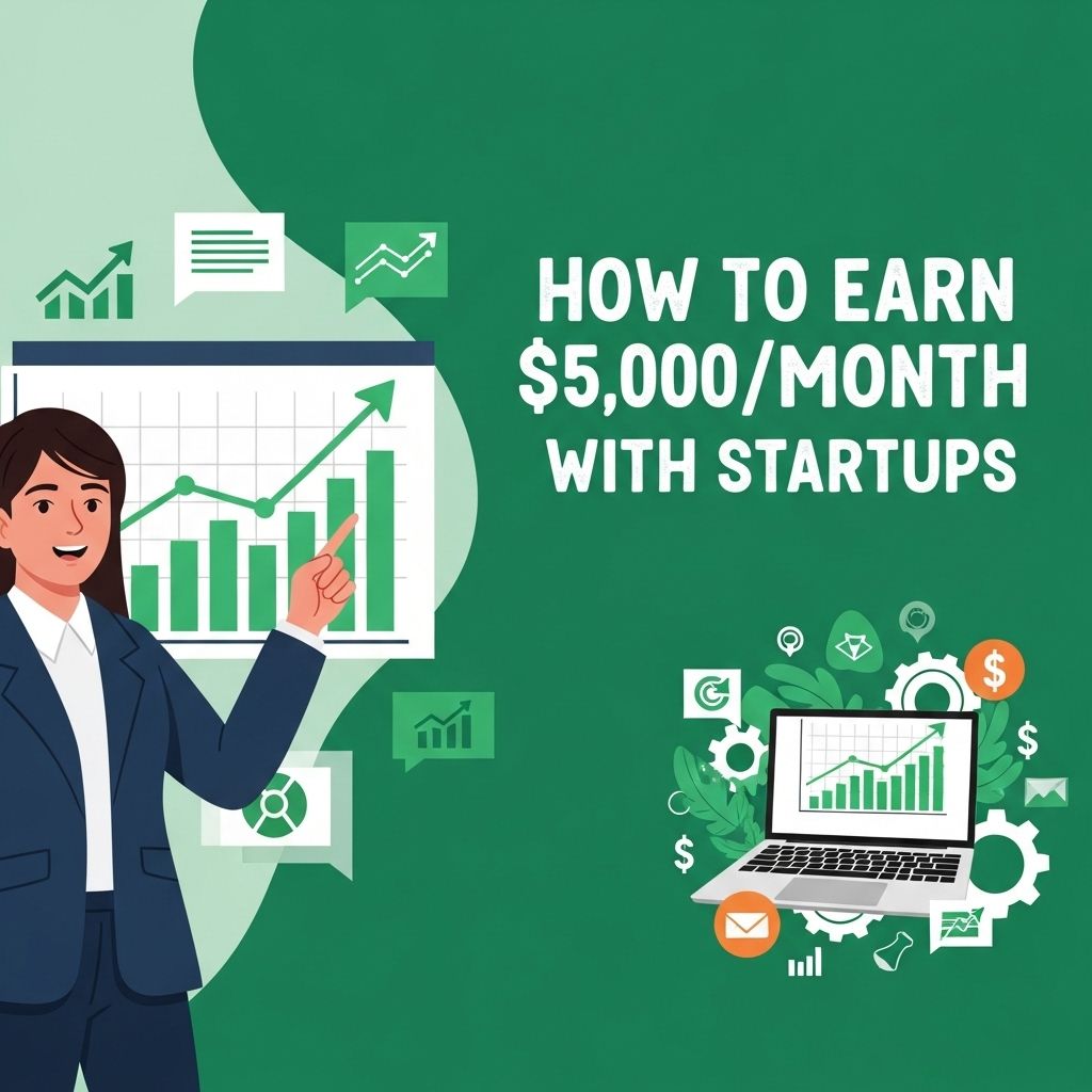 Earn $5,000/Month with Startups: A Step-by-Step Guide - Graphic Eagle