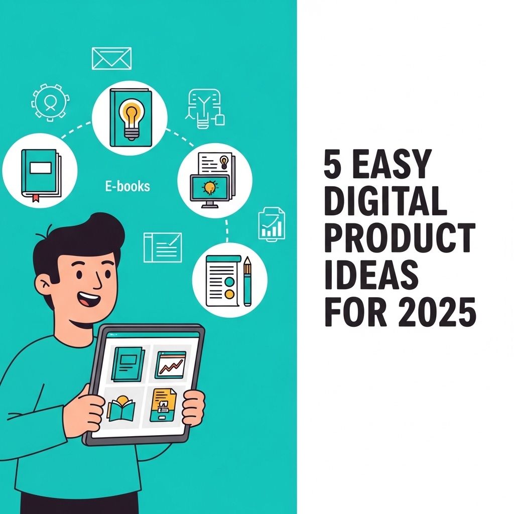5 Easy Digital Product Ideas for 2025 - Graphic Eagle