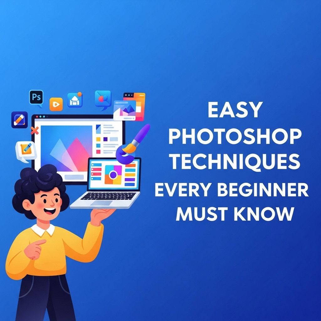 10 Easy Photoshop Techniques Every Beginner Must Know - Graphic Eagle