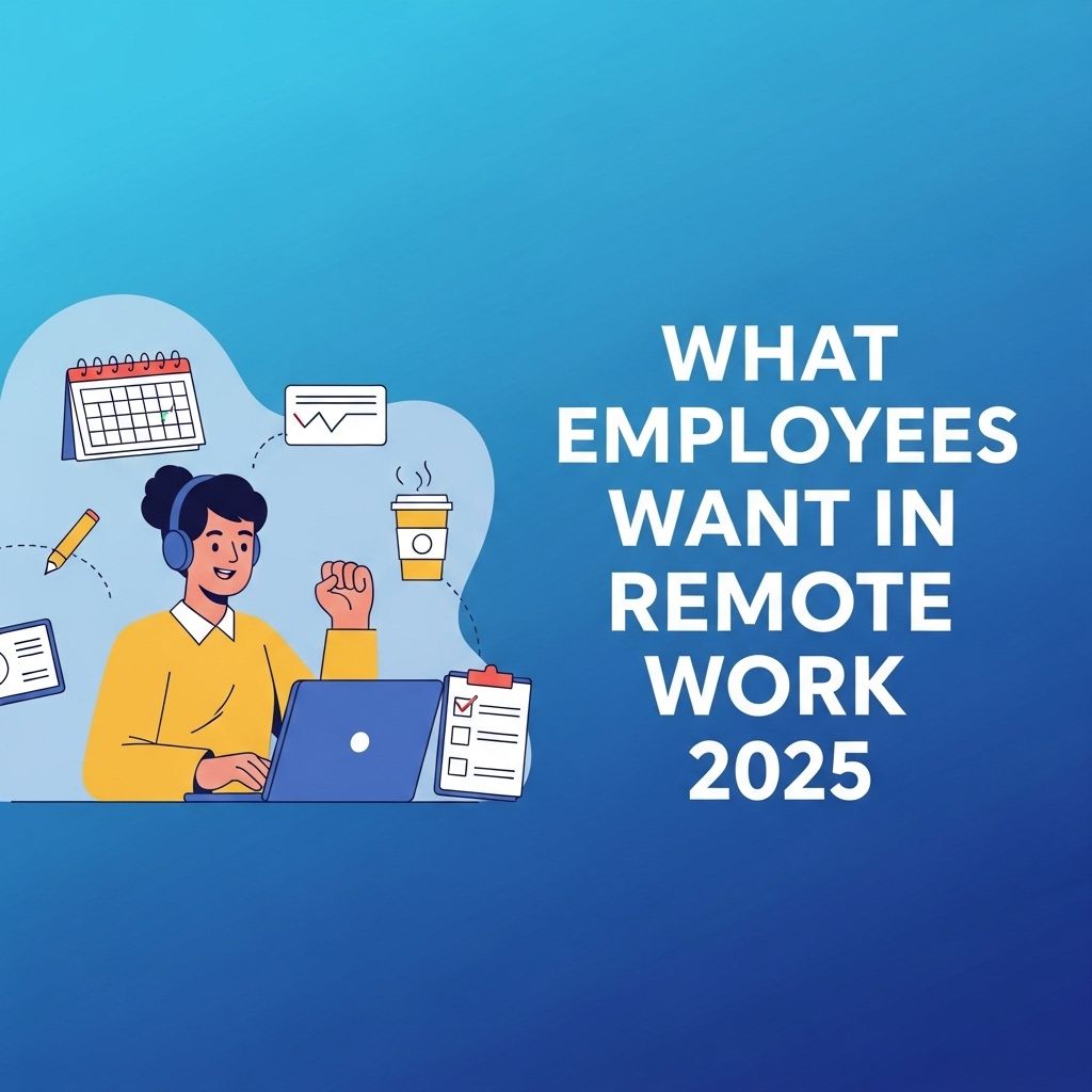 What Employees Want in Remote Work 2025 - Graphic Eagle