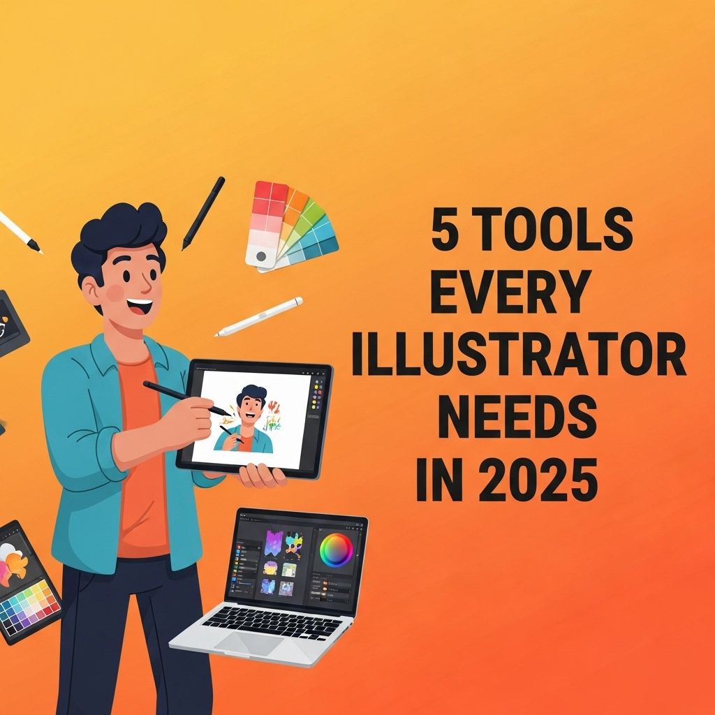 5 Essential Tools Every Illustrator Needs in 2025 - Graphic Eagle