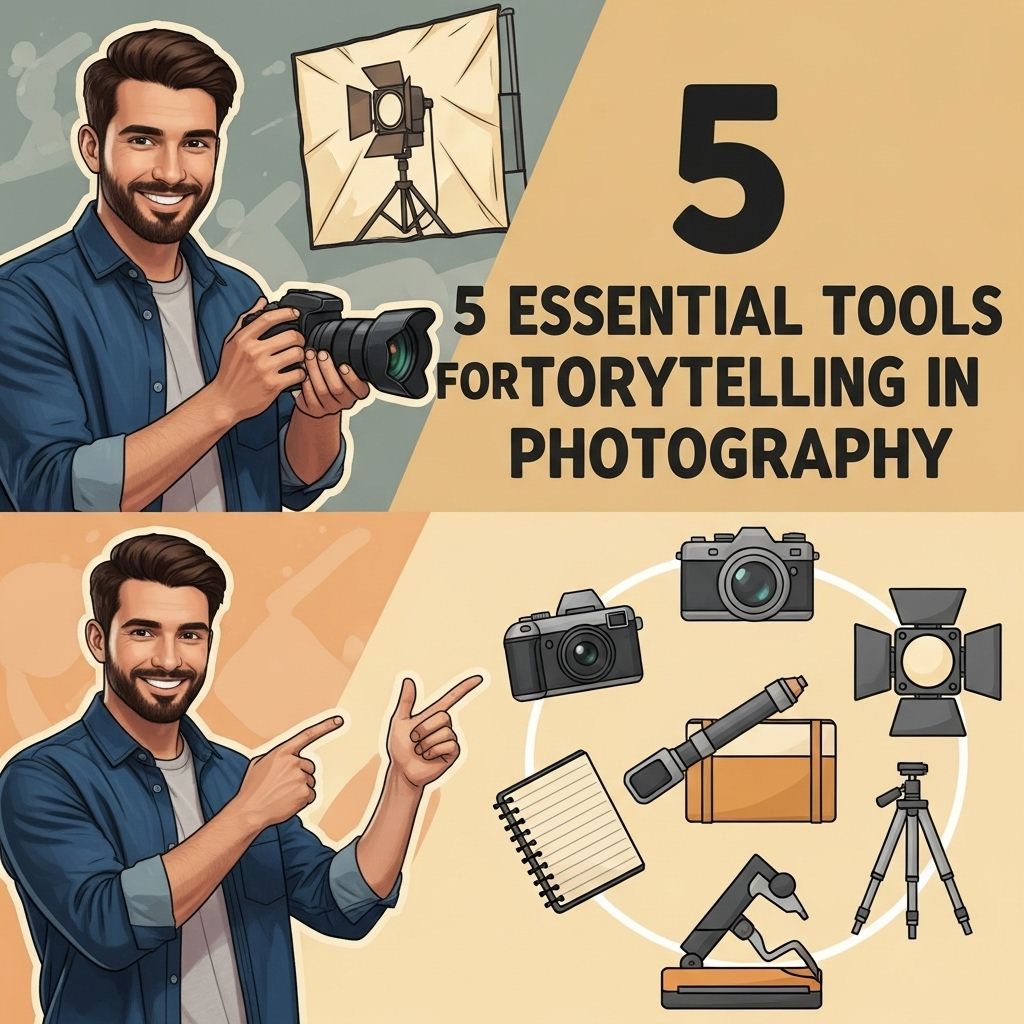 5 Essential Tools for Captivating Photography Storytelling - Graphic Eagle