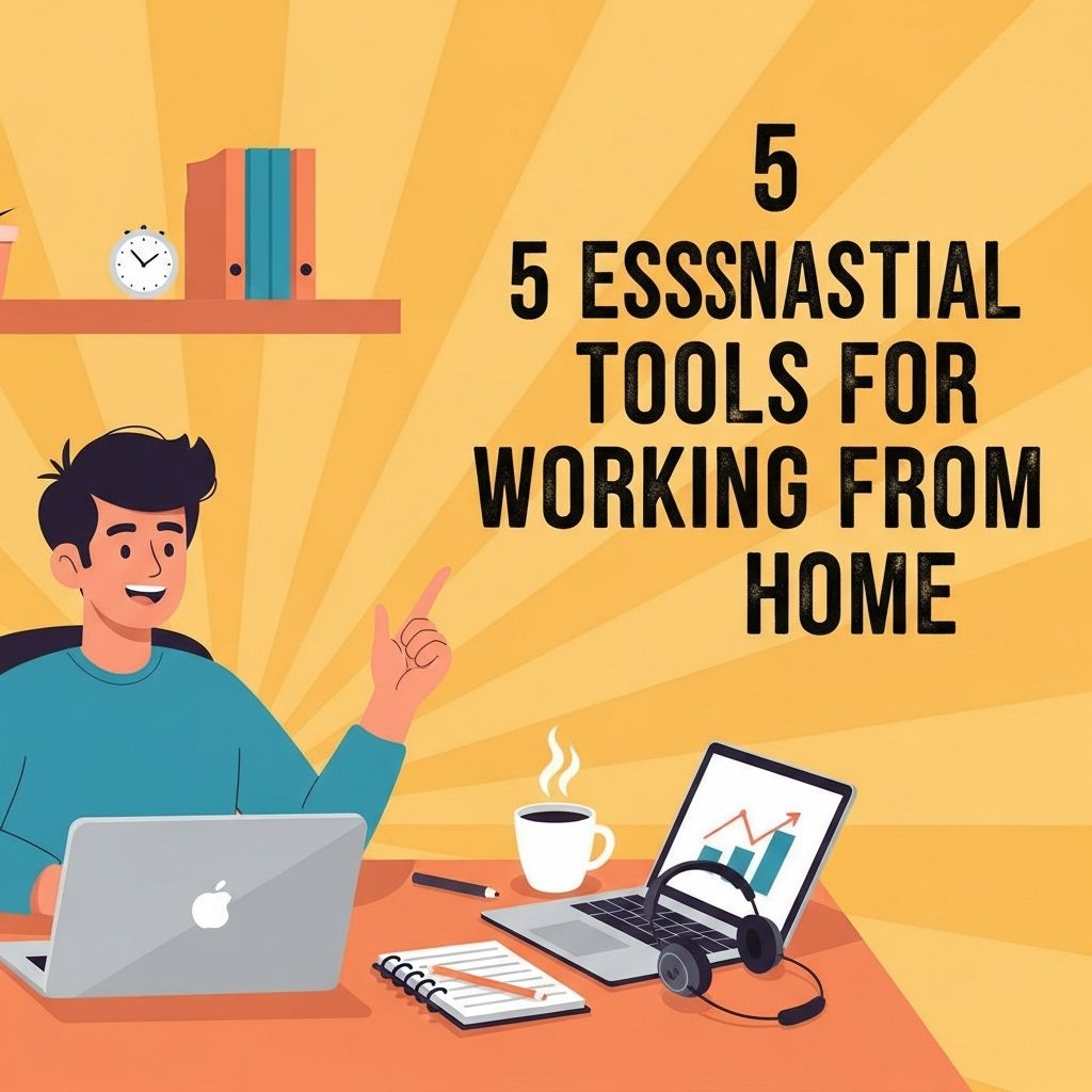 5 Essential Tools for Working from Home - Graphic Eagle