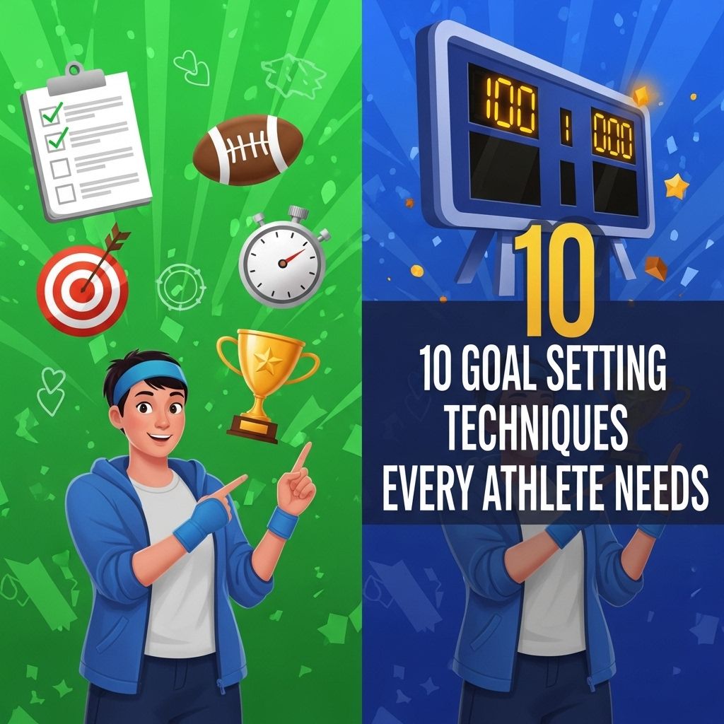 10 Essential Goal Setting Techniques for Athletes - Graphic Eagle