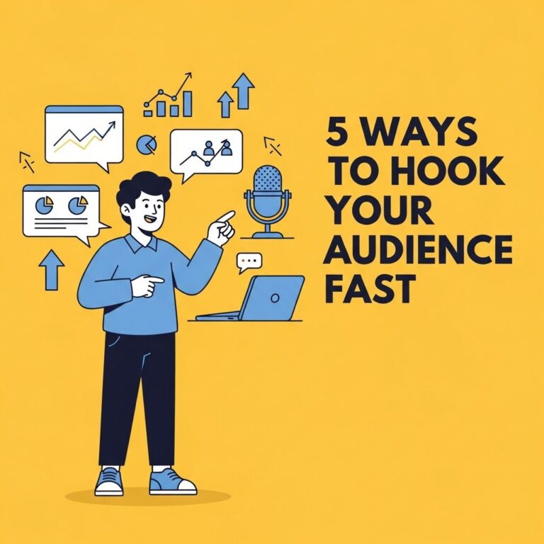5 Effective Ways to Hook Your Audience Fast - Graphic Eagle