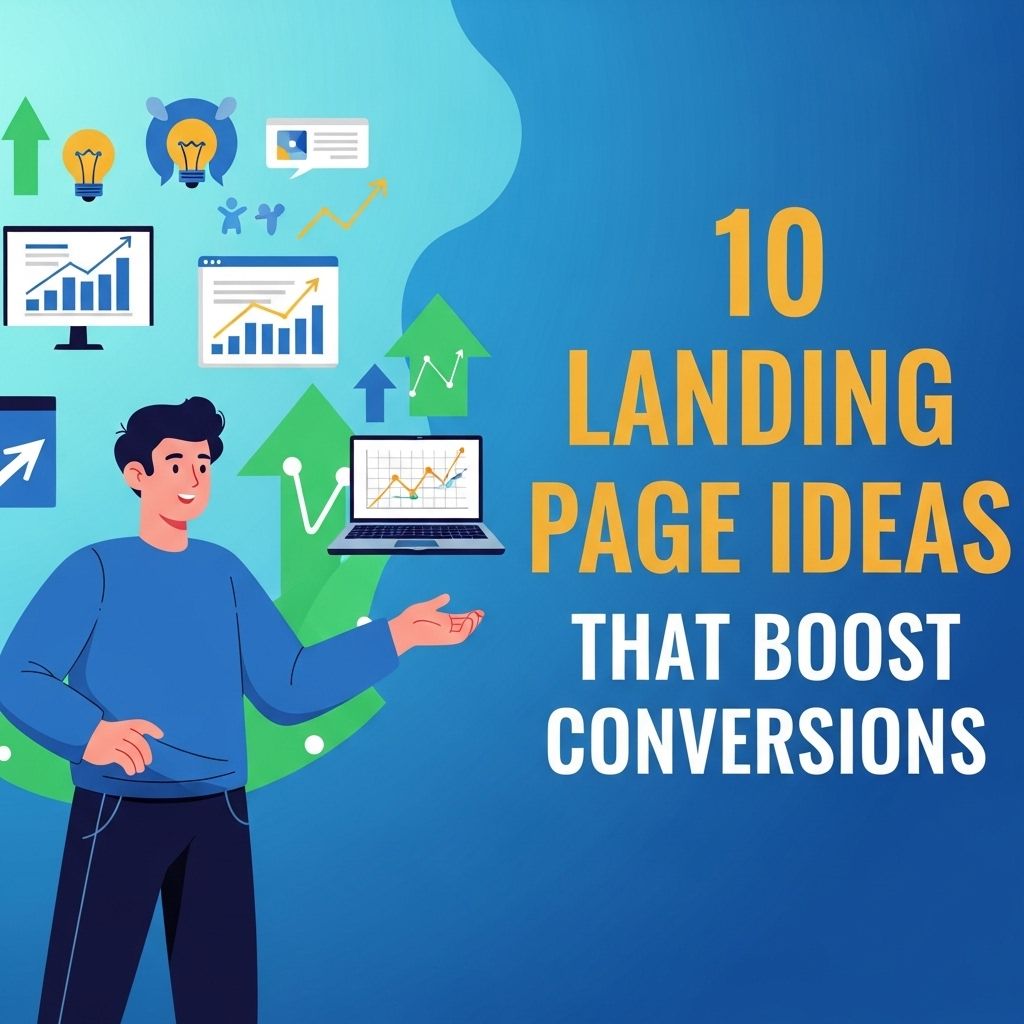 10 Landing Page Ideas That Boost Conversions - Graphic Eagle