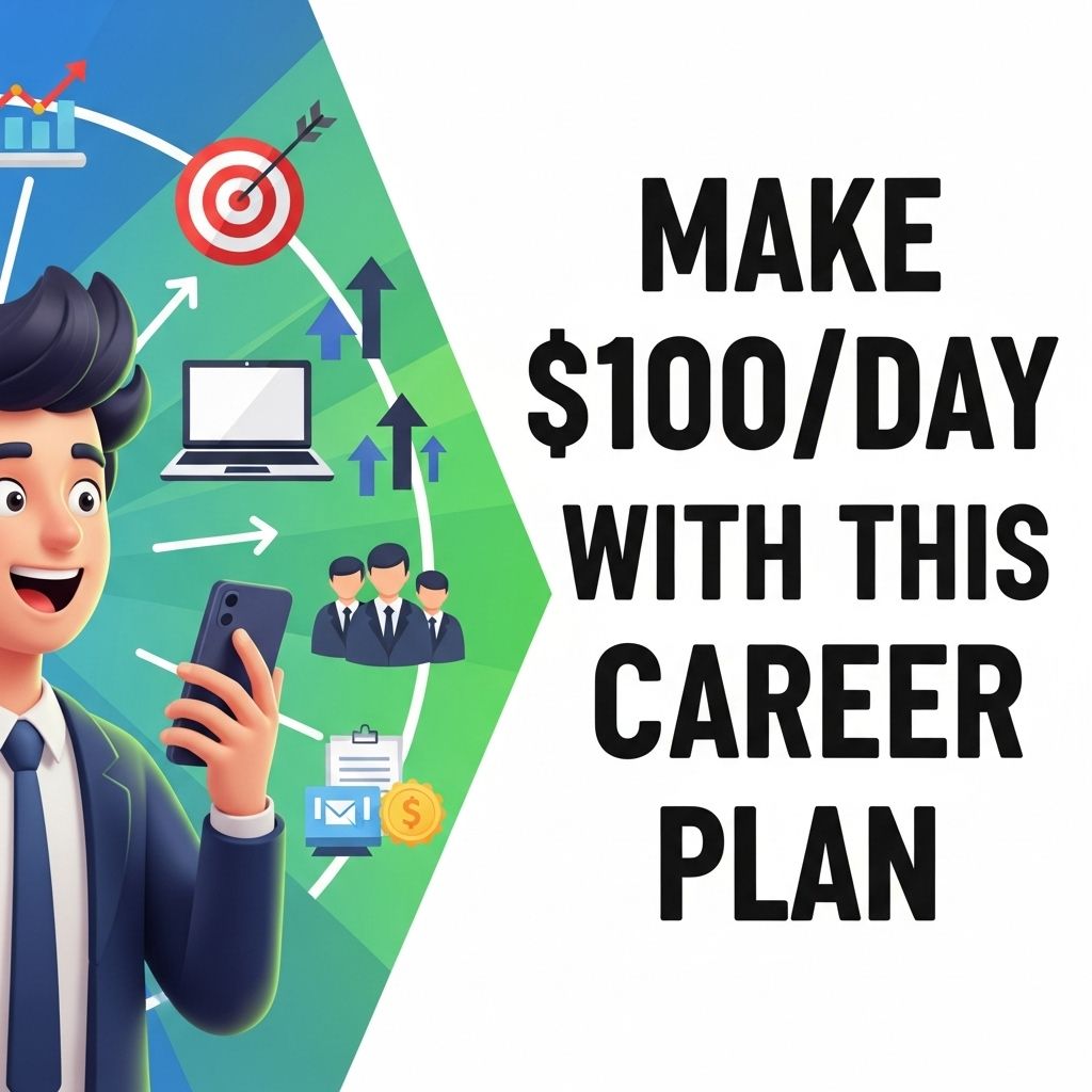 Make $100 a Day with This Career Plan - Graphic Eagle