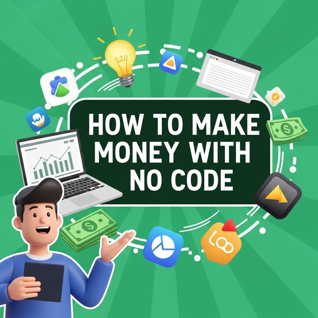 Unlocking Income: Make Money with No Code Skills - Graphic Eagle