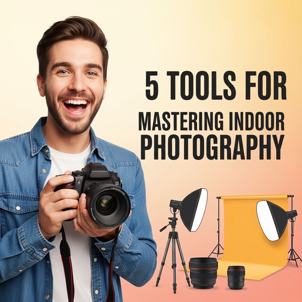 5 Essential Tools for Mastering Indoor Photography - Graphic Eagle