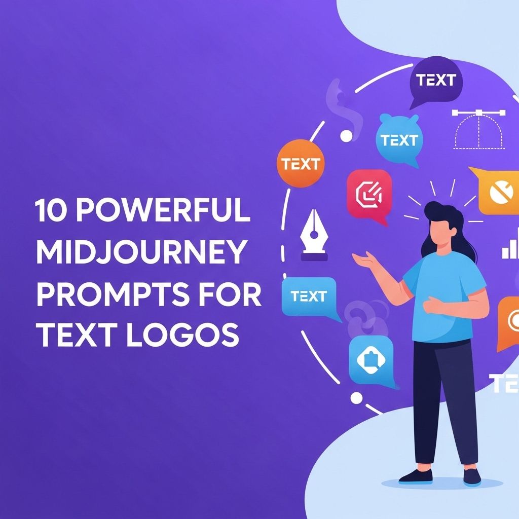 10 Powerful Midjourney Prompts for Stunning Text Logos - Graphic Eagle