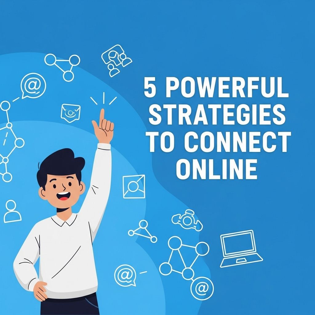 5 Powerful Strategies to Connect Online - Graphic Eagle