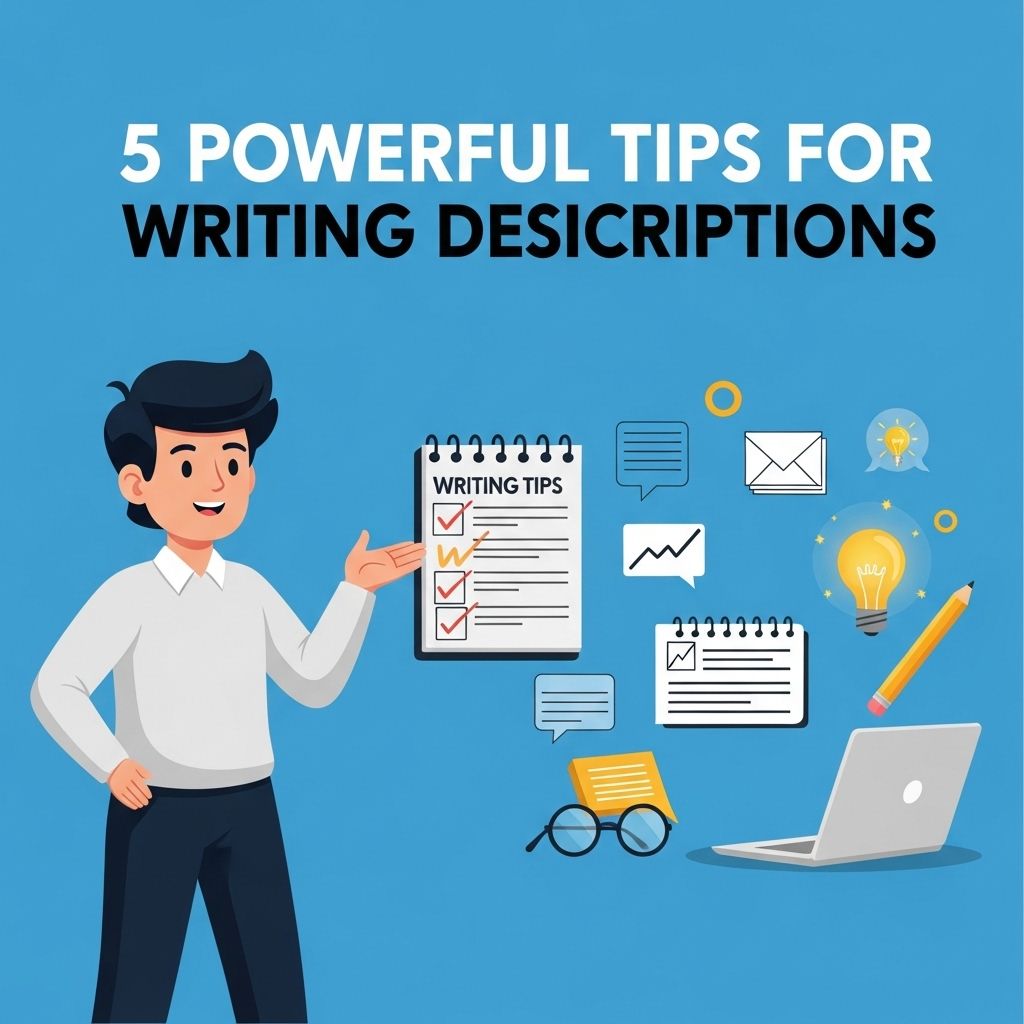 5 Powerful Tips for Writing Compelling Descriptions - Graphic Eagle