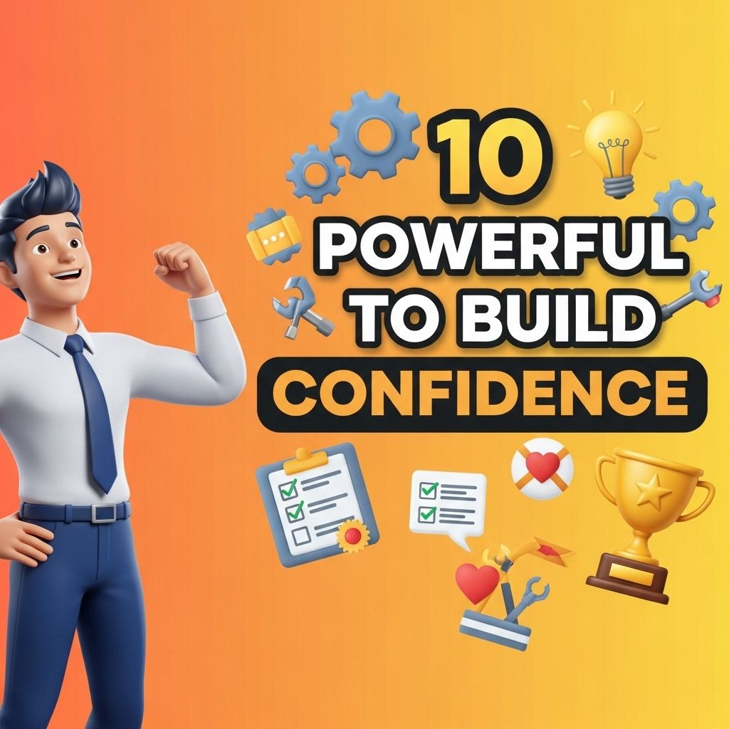 10 Powerful Tools to Build Confidence - Graphic Eagle