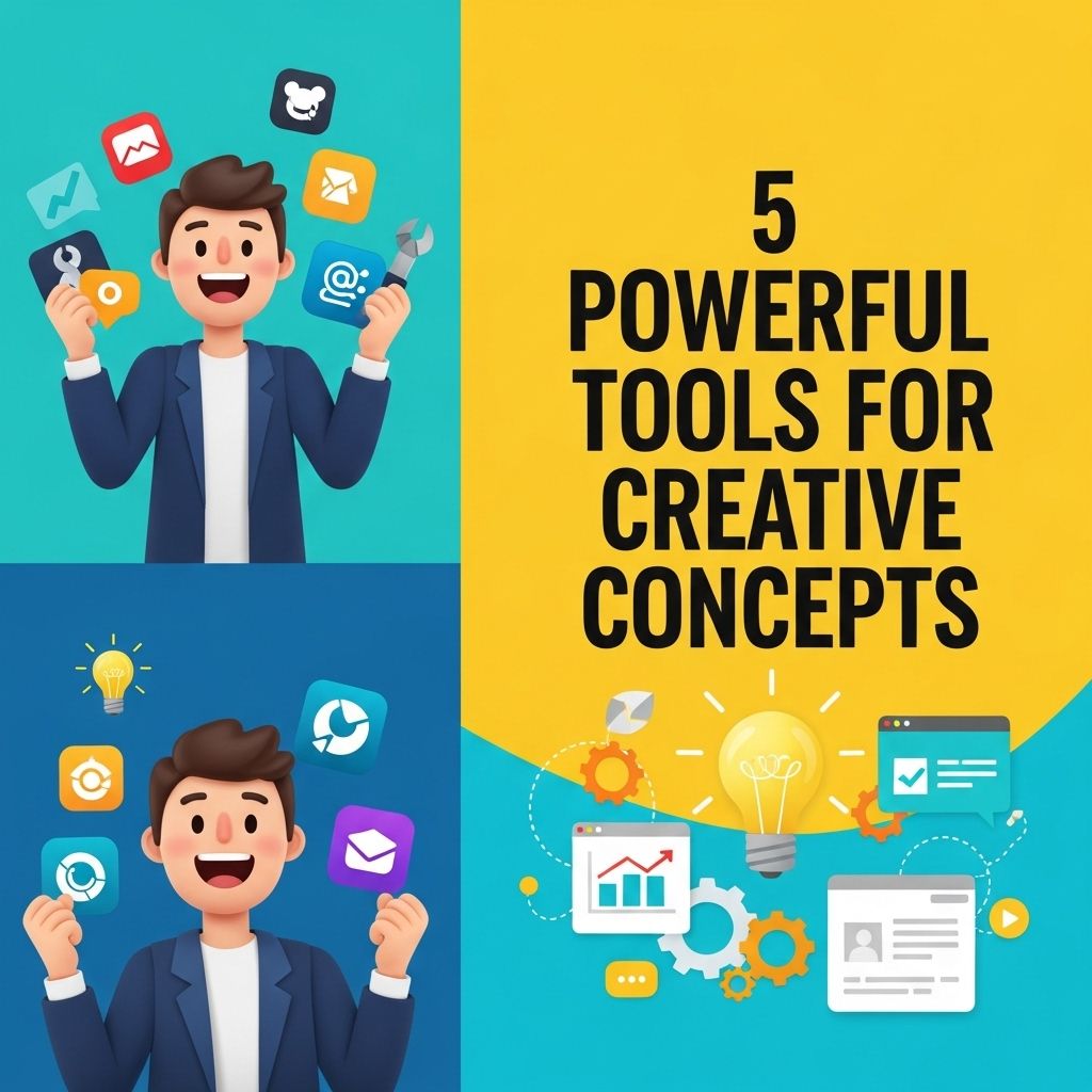 5 Powerful Tools for Creative Concepts - Graphic Eagle
