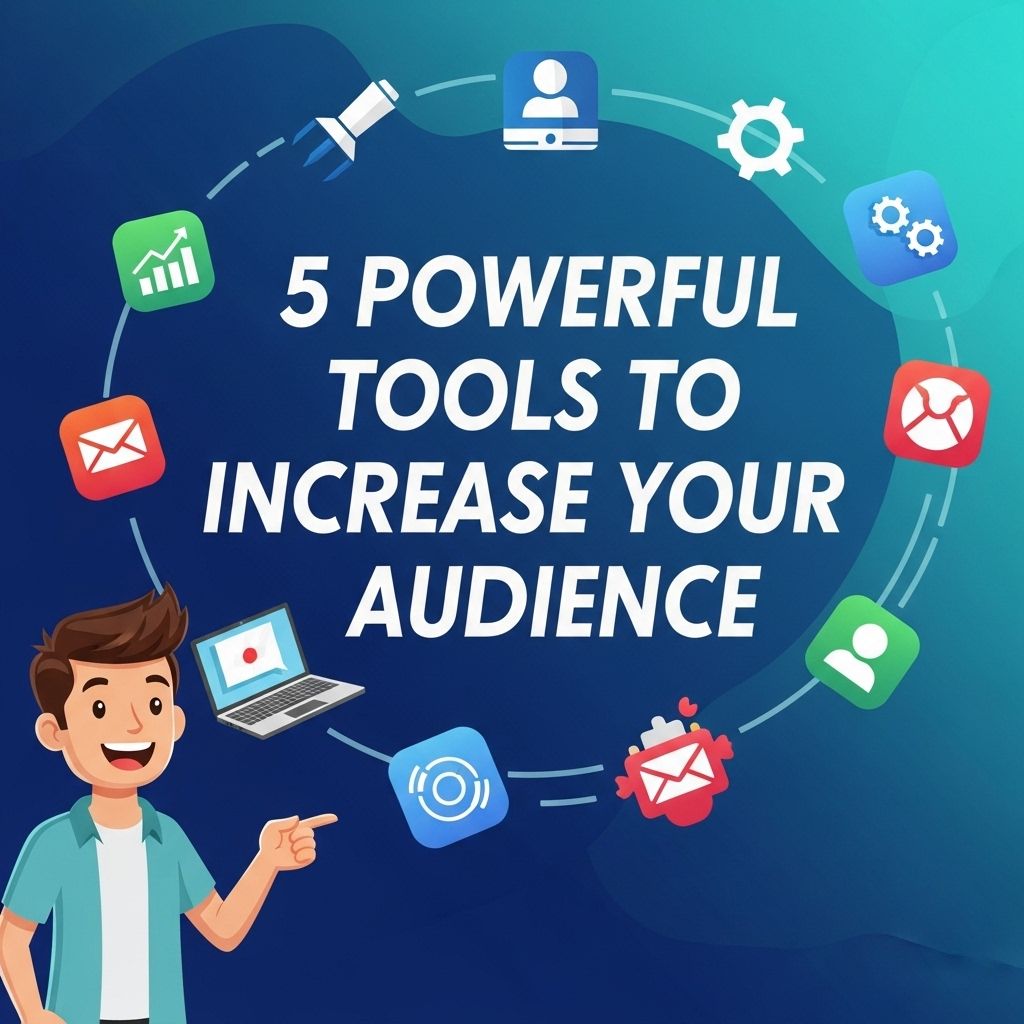 5 Powerful Tools to Grow Your Audience - Graphic Eagle