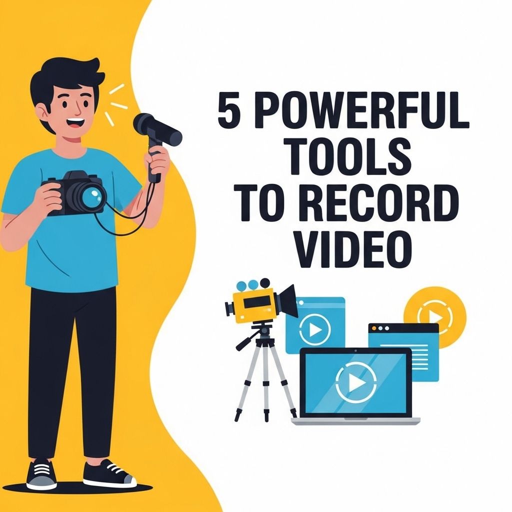 5 Powerful Tools to Record Video Like a Pro - Graphic Eagle