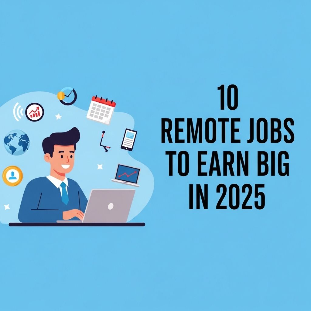 10 Remote Jobs to Earn Big in 2025 - Graphic Eagle