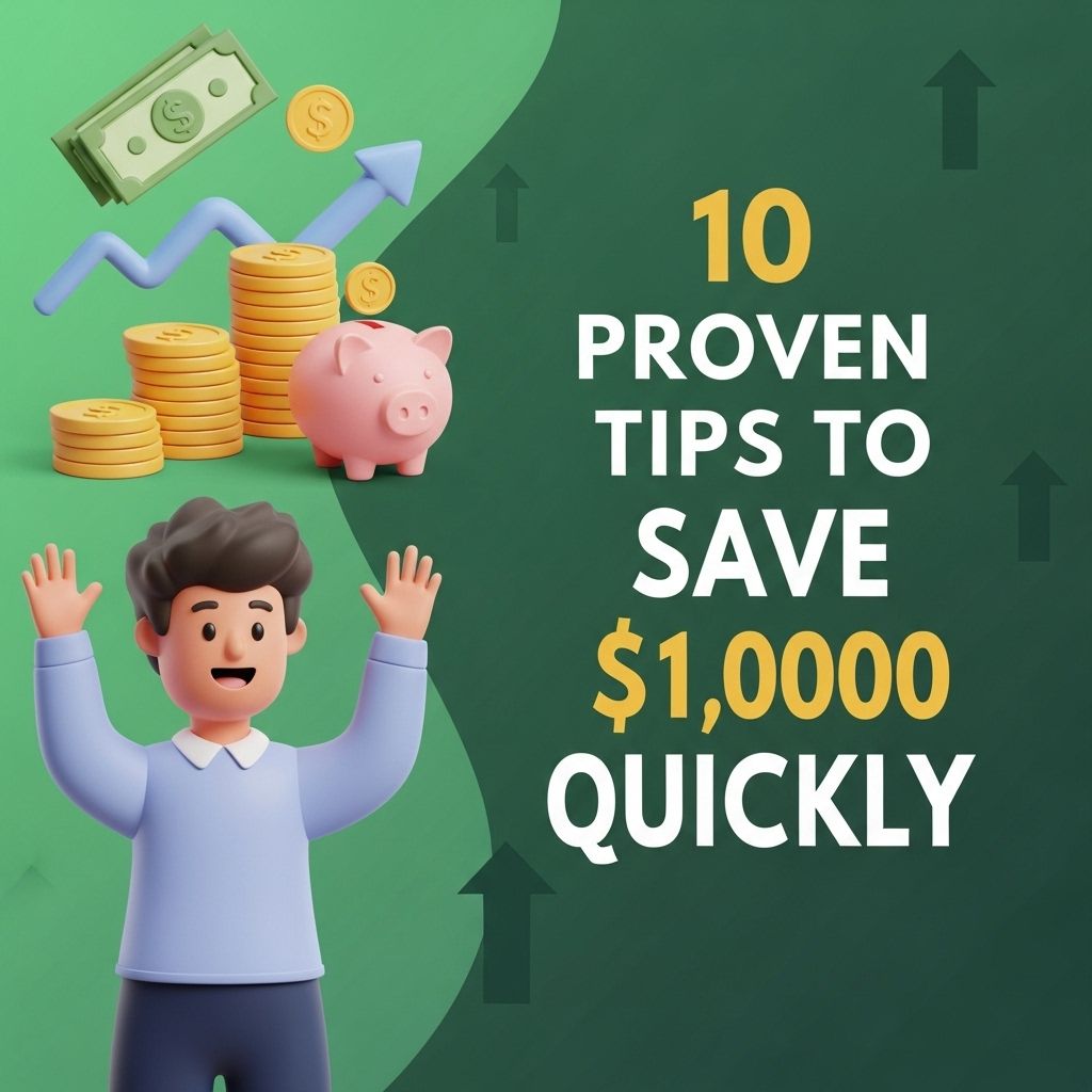 10 Proven Tips to Save $1,000 Fast - Graphic Eagle